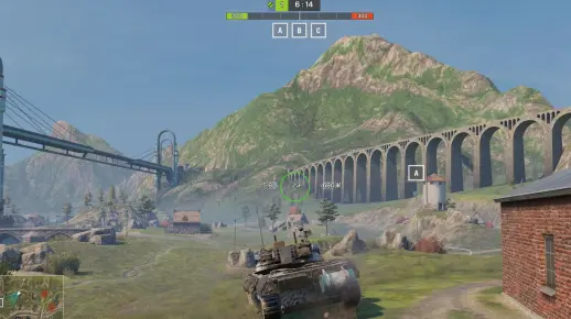 【WOTB虚幻五】最高画质地图鉴赏——山麓角逐_哔哩哔哩bilibili_WOTB_游戏实况