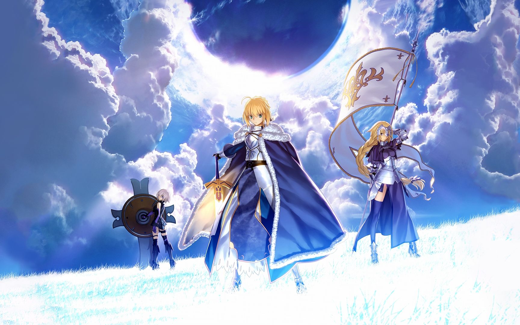 【Type-Moon Ace Fate/Grand Order】FGO部分从者设定能力图！(有立绘)_哔哩哔哩_bilibili