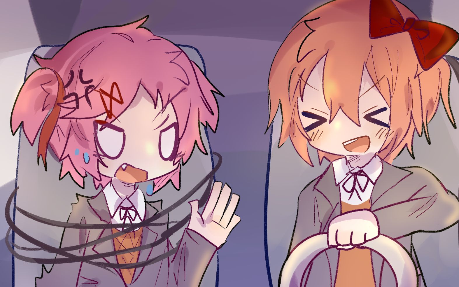 【ddlc】建 议 改 成 : 心 跳 飙 车 部_哔哩哔哩_bilibili