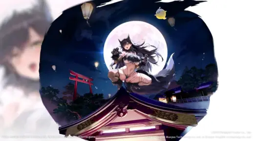 【碧蓝航线】爱宕动态换装「Full Moon's Feral Wolf」预览_游戏热门视频