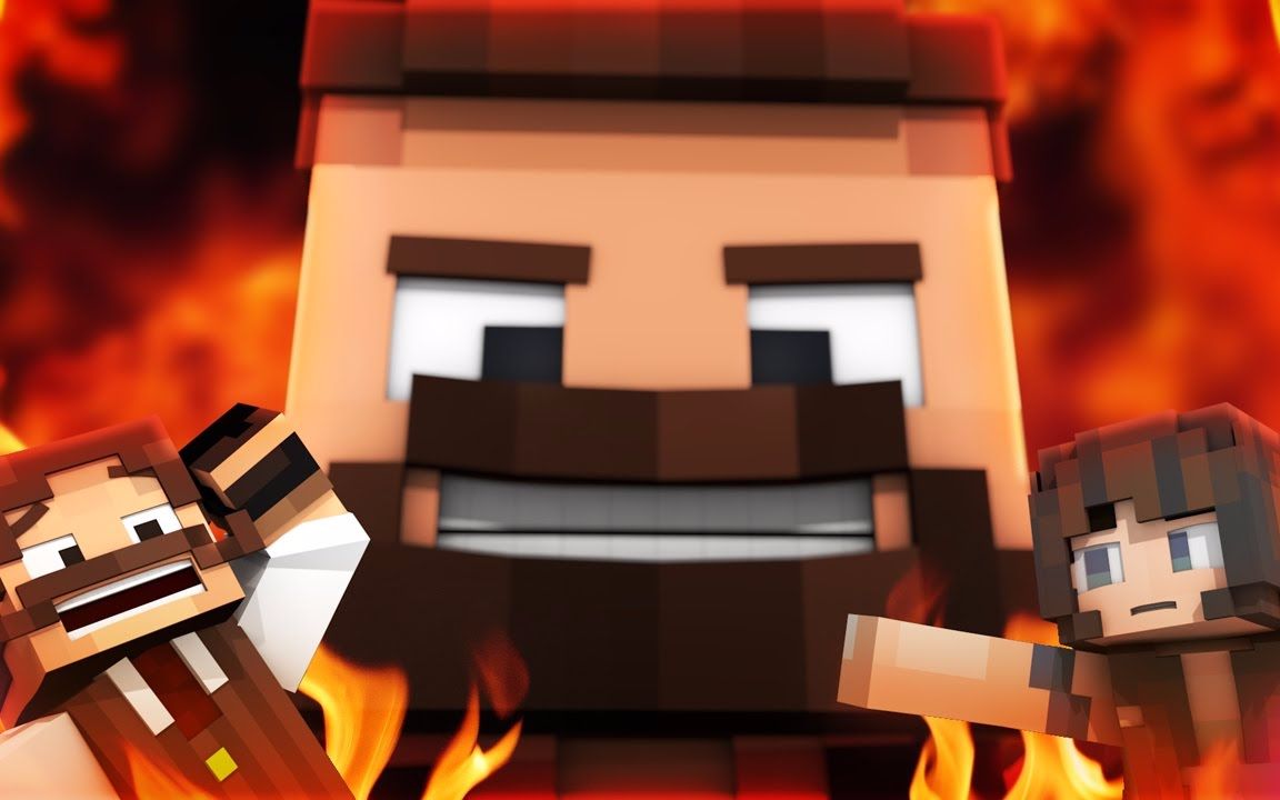 【Blue Monkey】伐木工 - Minecraft动画_哔哩哔哩_bilibili