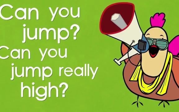 适合暖场，也适合学习动词的英文歌曲 jump run and shout_哔哩哔哩_bilibili