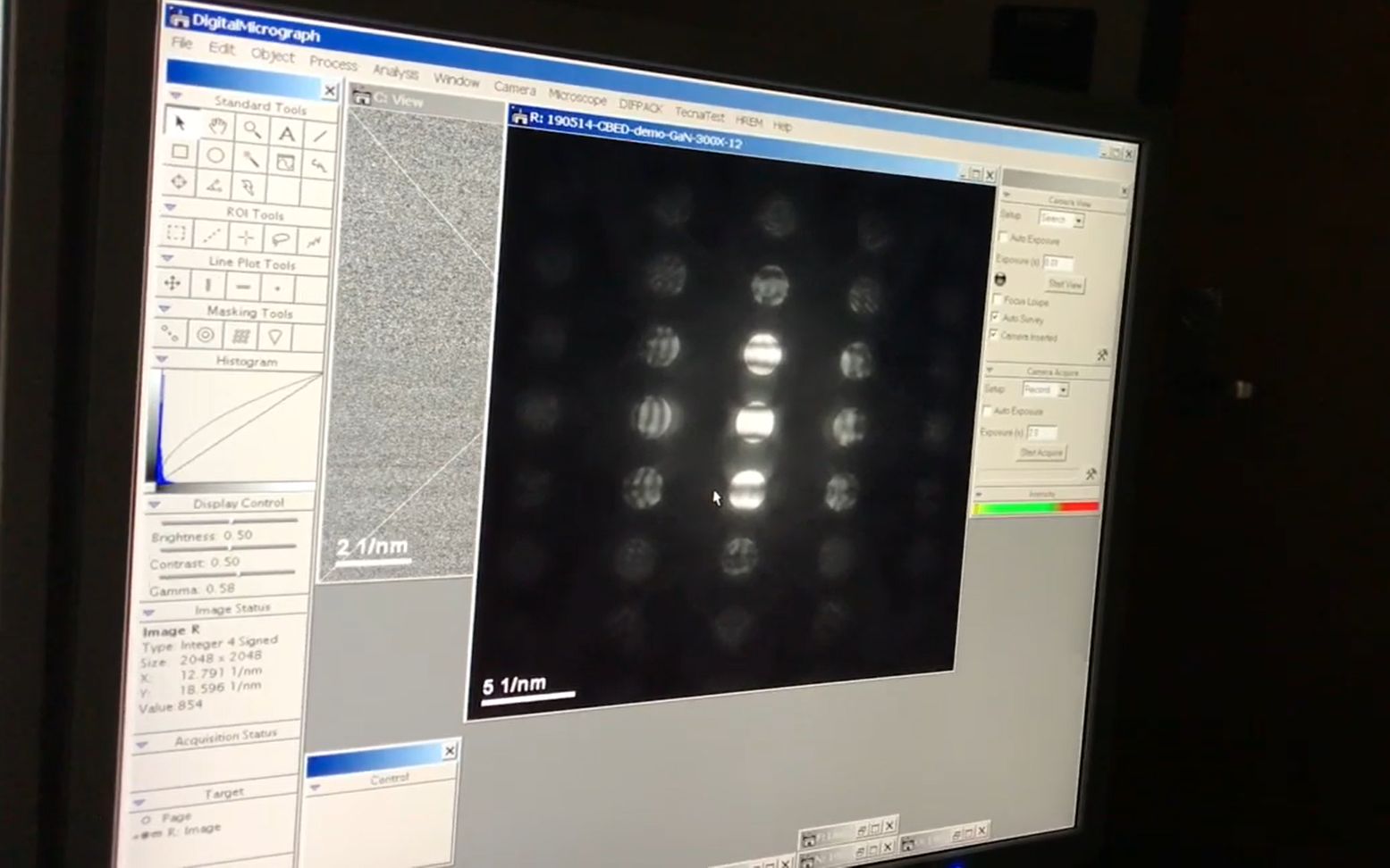 【TEM】FEI Tecnai F20 STEM convergent beam electron diffraction (CBED)_哔哩 ...