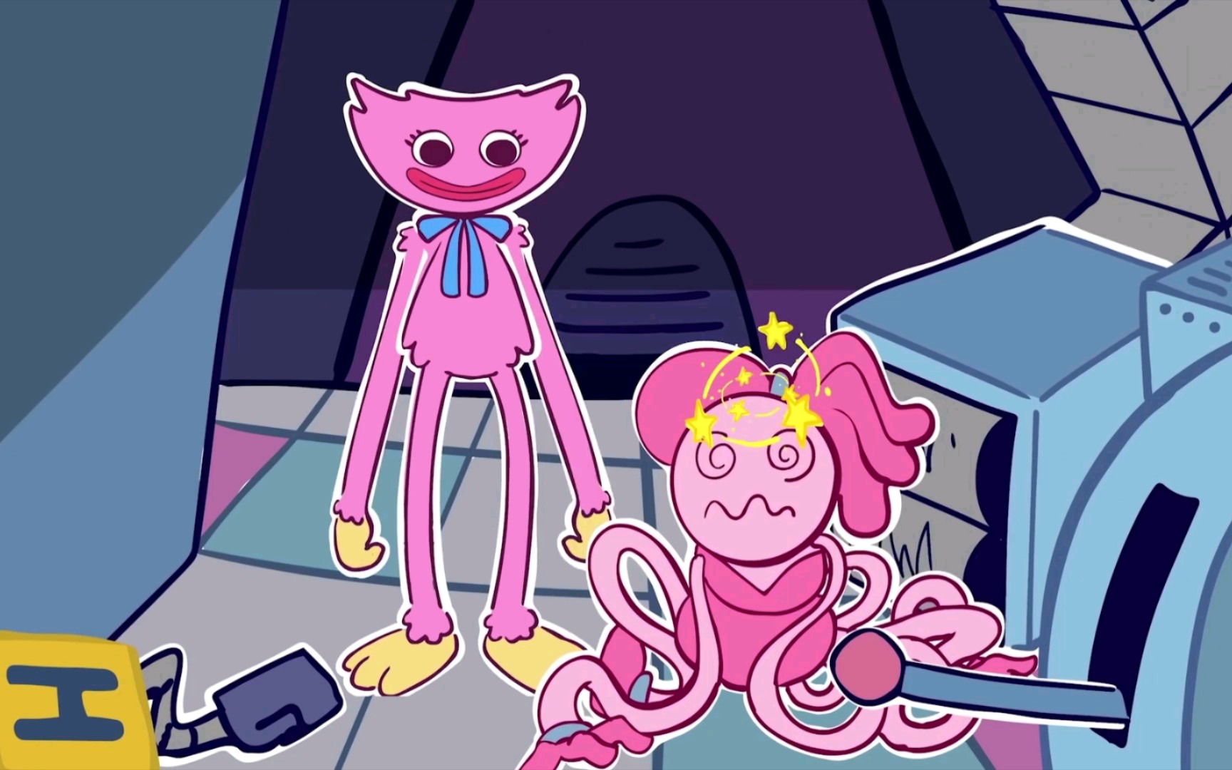 【poppy play time】玩家的“开心”日常5_哔哩哔哩_bilibili