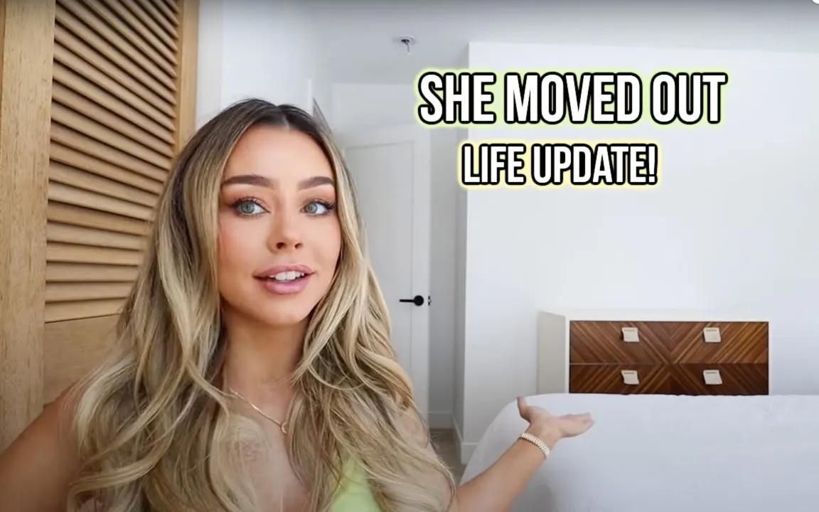 Sierra Vlogs】英字 | 220402 She moved out! Life update!_哔哩哔哩_bilibili