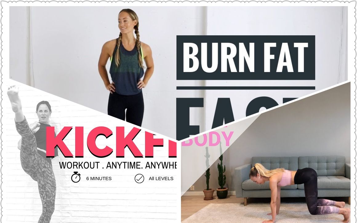 【Heather Robertson】30分钟无跳跃低冲击减肥，6分钟踢腿HIIT，15分钟无跳跃初级友好_哔哩哔哩_bilibili