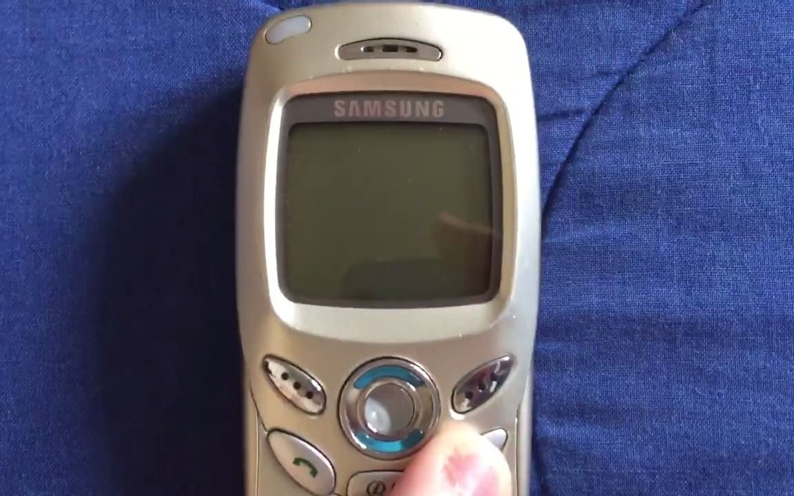 Samsung SGH-N500 Startup and Shutdown_哔哩哔哩_bilibili