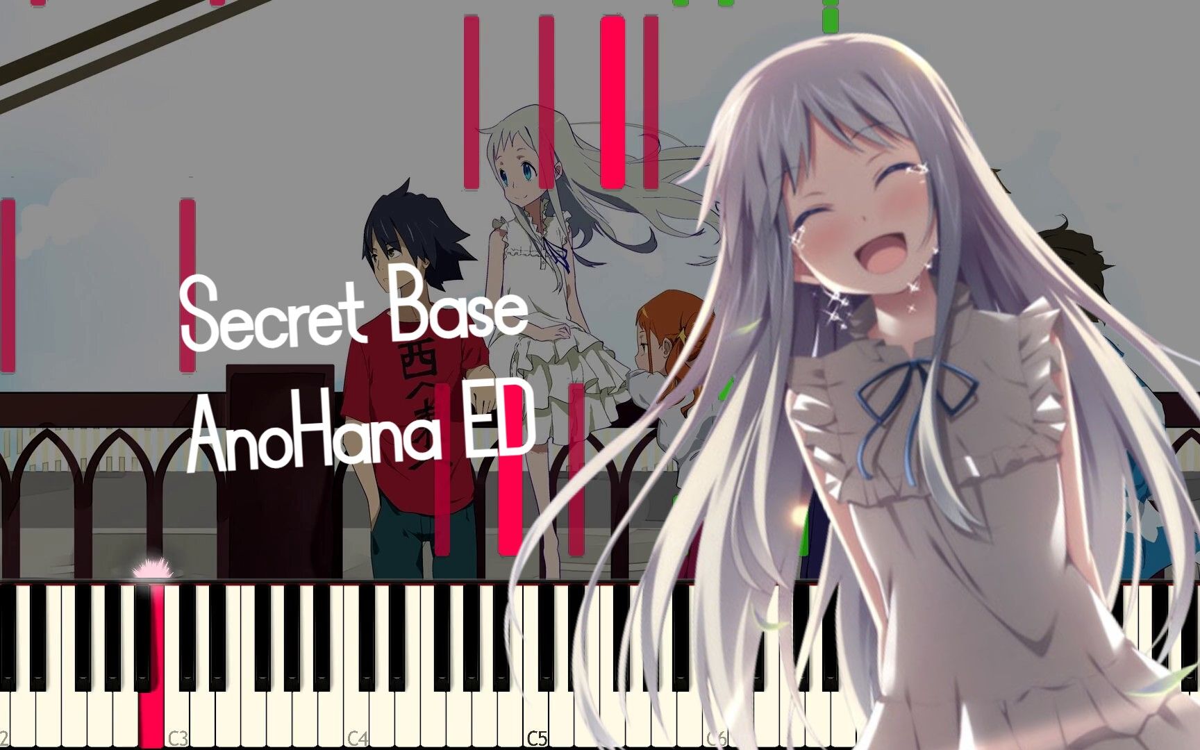 【Animenz】Secret Base 〜你给我的所有〜 (扒谱)_哔哩哔哩_bilibili