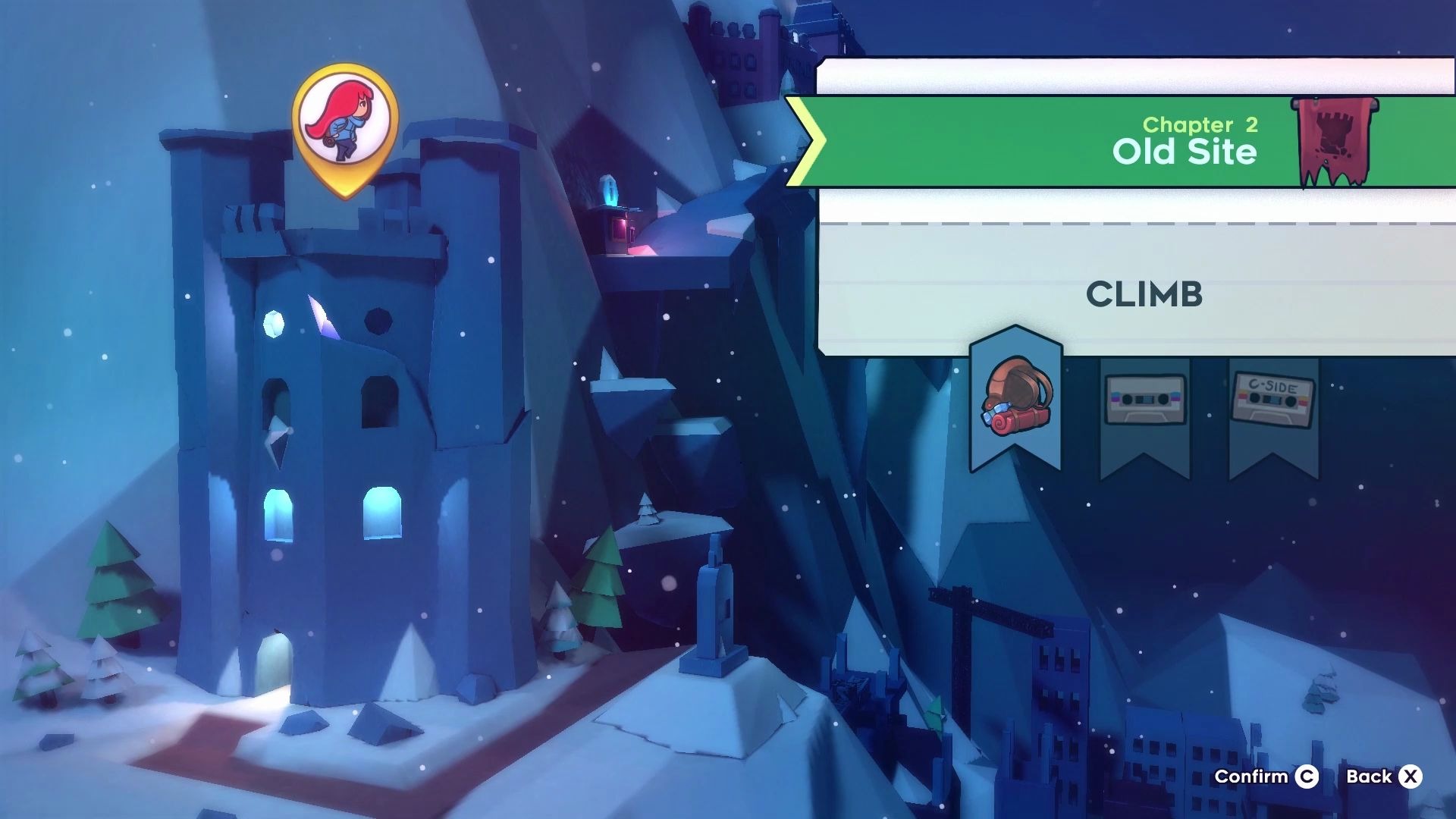 【蔚蓝 Celeste】第二章 2A 完全通关攻略 - 全草莓 磁带 蓝心_哔哩哔哩_bilibili