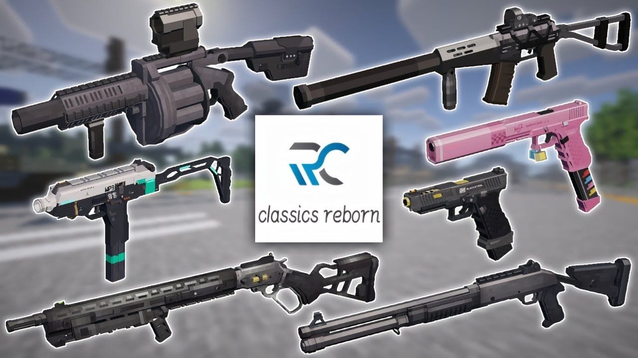 🔫【MC枪械革命】TaCZ Classics Reborn 枪械包 v1.1.0 全武器终极秀！ 💥 经典复刻+未来黑科技，这火力让末影龙都吓 ...