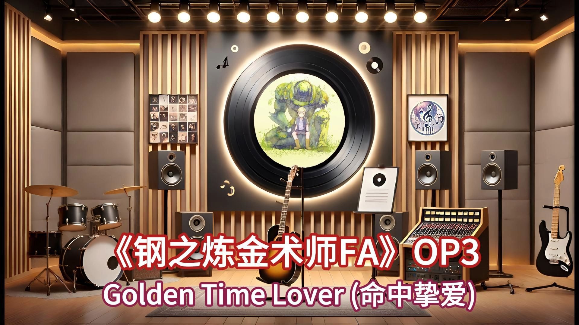 【母带级Hi-Res试听】《Golden Time Lover》|《钢之炼金术师FA》OP3，等价交换的黄金战歌（中日字幕）-季淼-acg收纳 ...