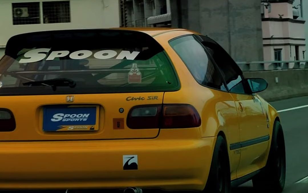 【JDM】Spoon 本田 思域 eg B18cr_哔哩哔哩_bilibili