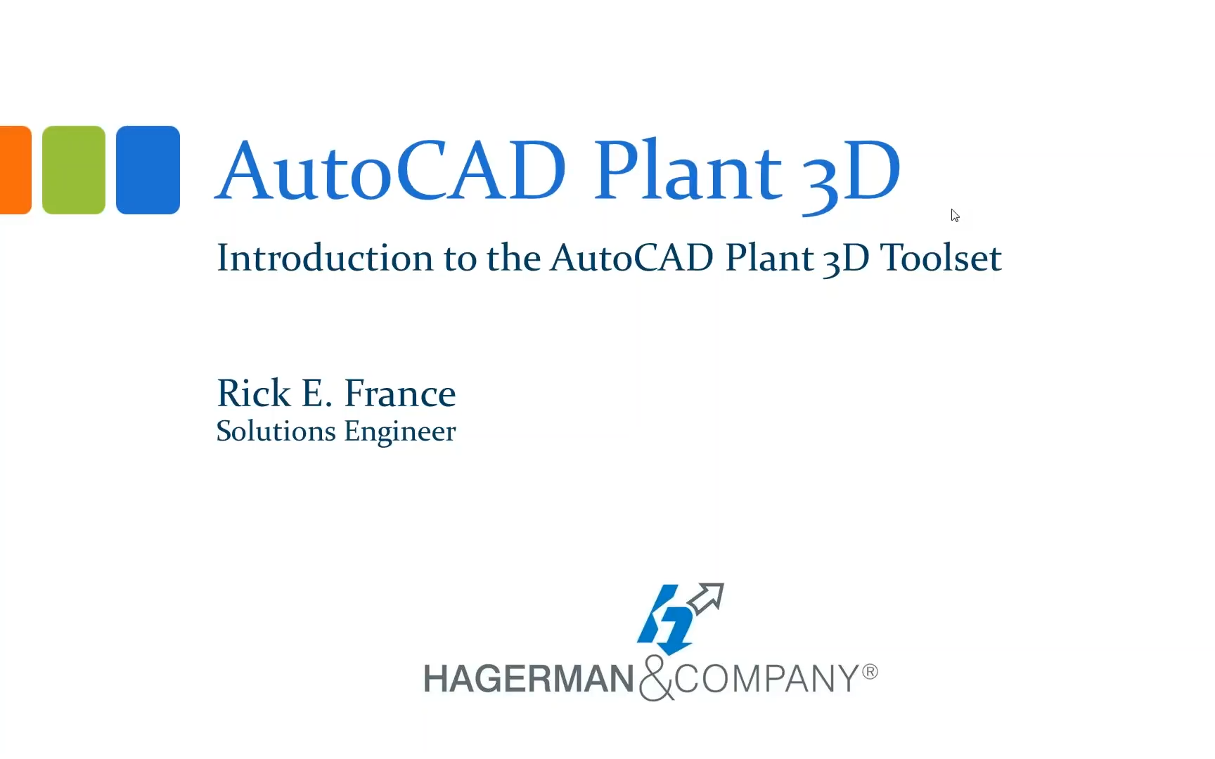 Introduction to the AutoCAD Plant 3D Toolset_哔哩哔哩_bilibili