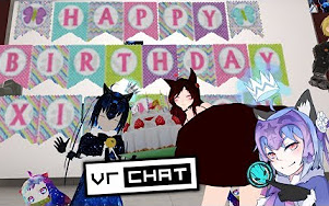 [中译] [ VRChat - XigneoN ] 生日派对 ( 虚拟现实 )_哔哩哔哩_bilibili