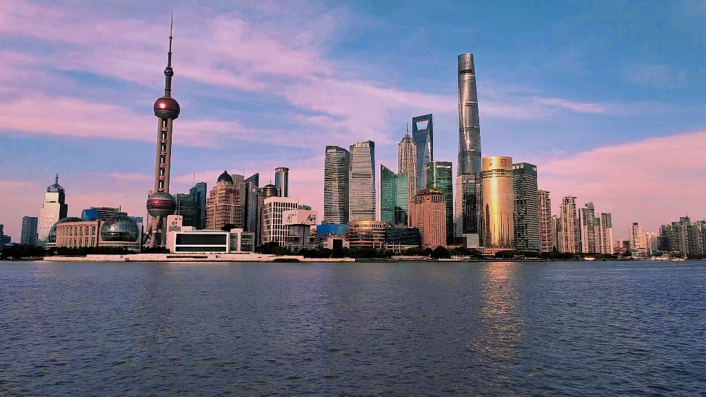 外滩隔着黄浦江看陆家嘴_哔哩哔哩_bilibili