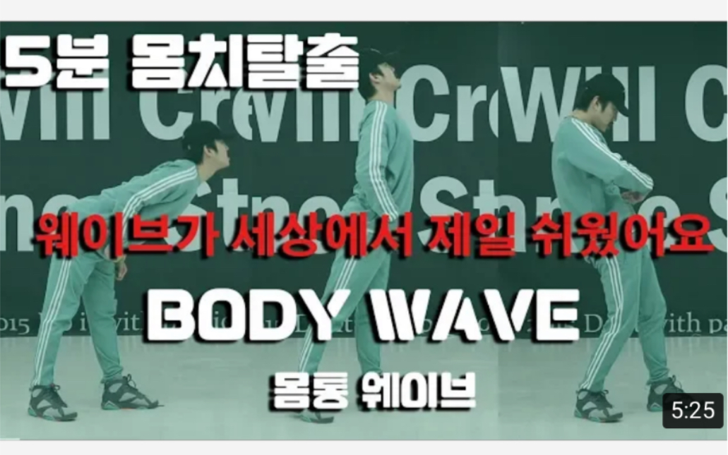 【舞蹈必备】搬运 5分钟教你wave 分解动作教学教程_哔哩哔哩_bilibili