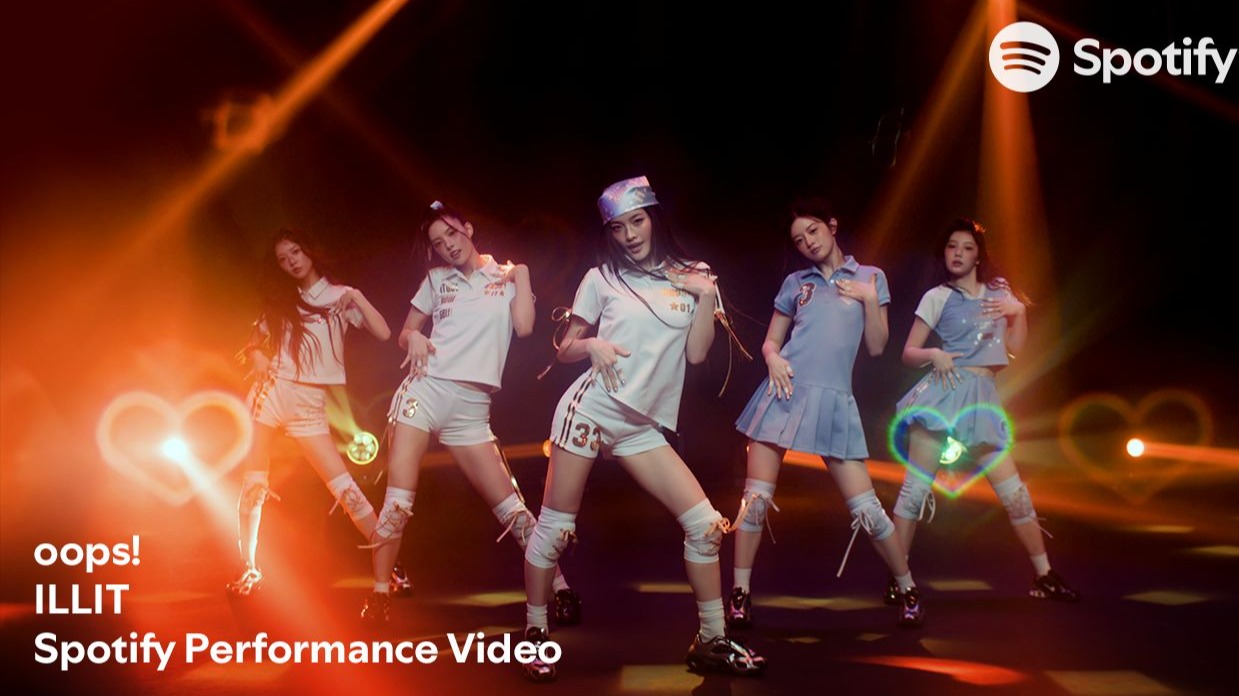 ILLIT 'oops!' @ Spotify Performance Video-ILLIT-ILLIT-哔哩哔哩视频