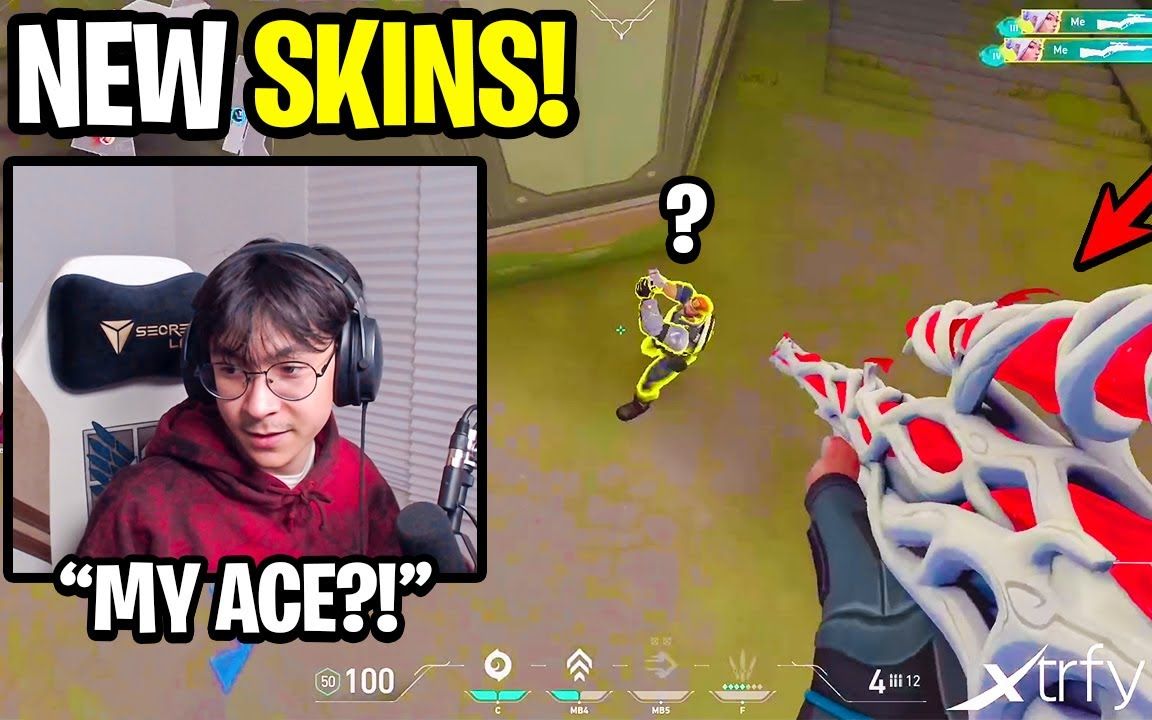 【Valorant】TenZ换上新皮肤在排位乱杀_哔哩哔哩_bilibili