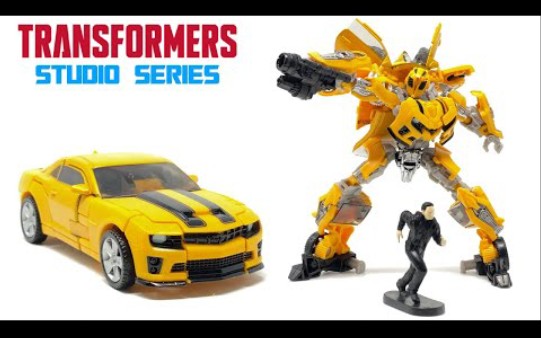 【变形金刚】SS74【变形金刚2】大黄蜂 和山姆 开箱变形评测_哔哩哔哩_bilibili