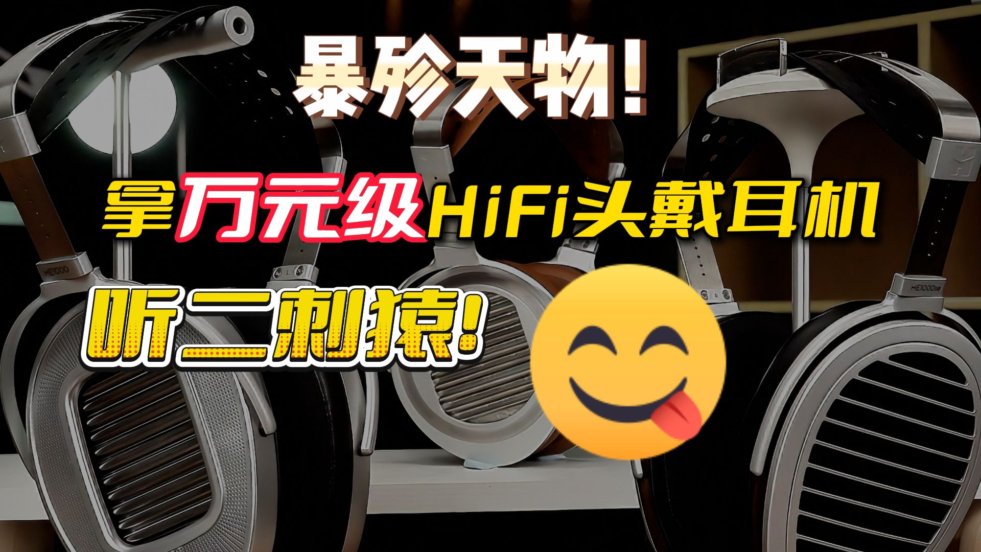 用万元耳机，听二刺猿！HiFiMAN超旗舰系列暴殄天物级真实体验！-三叉爱叉鱼-三叉爱叉鱼-哔哩哔哩视频