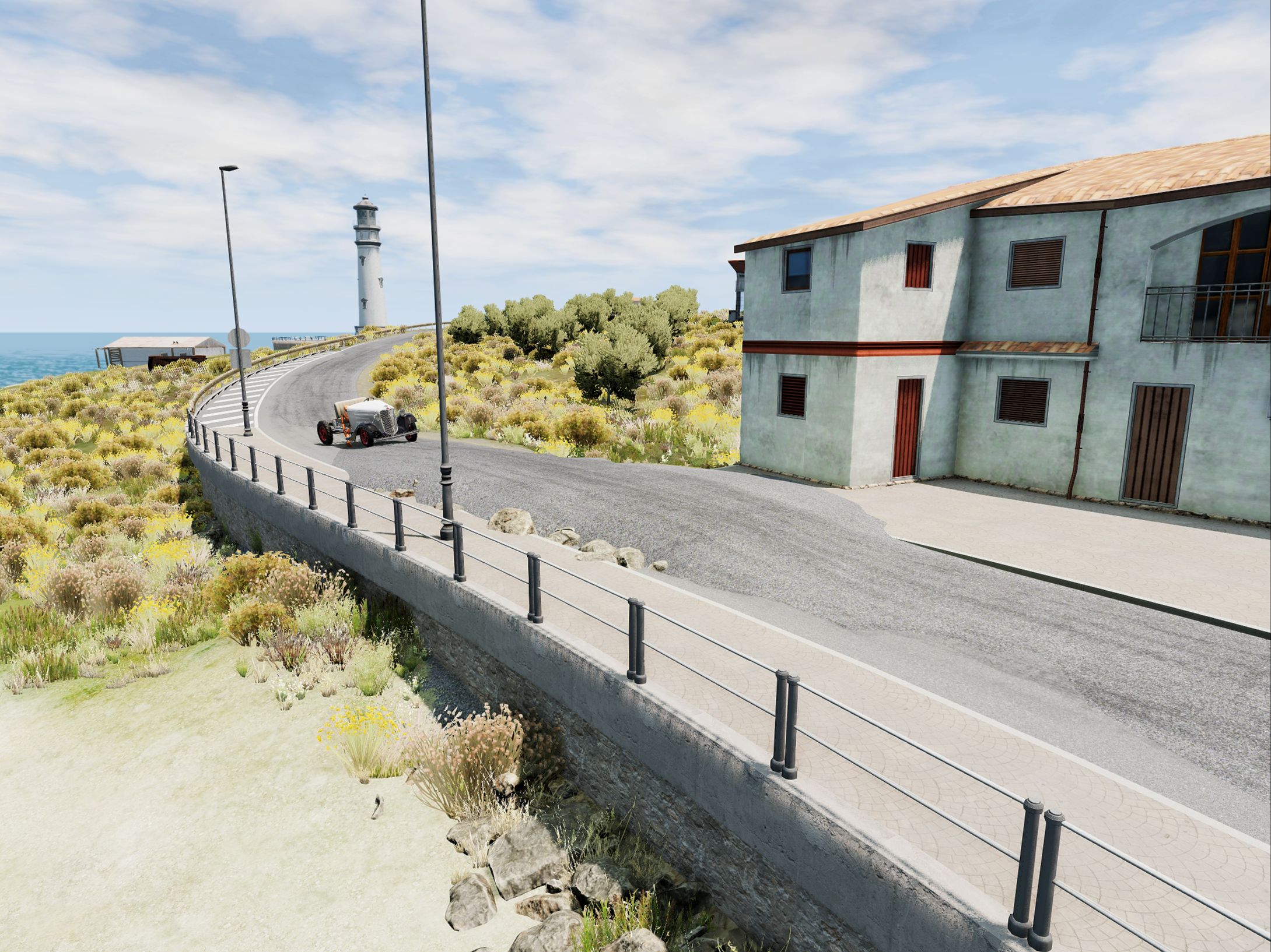 好心人已经把路上的石头填上了沥青-BeamNG-TV-BeamNG-TV-哔哩哔哩视频