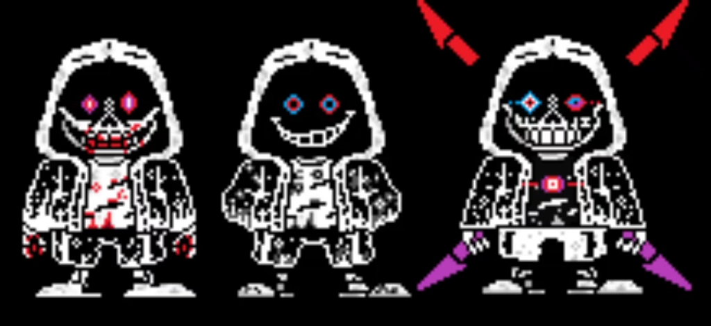 Dust!Destiny Time Trio VS Dust!Murder Time Trio (phase 1.5)