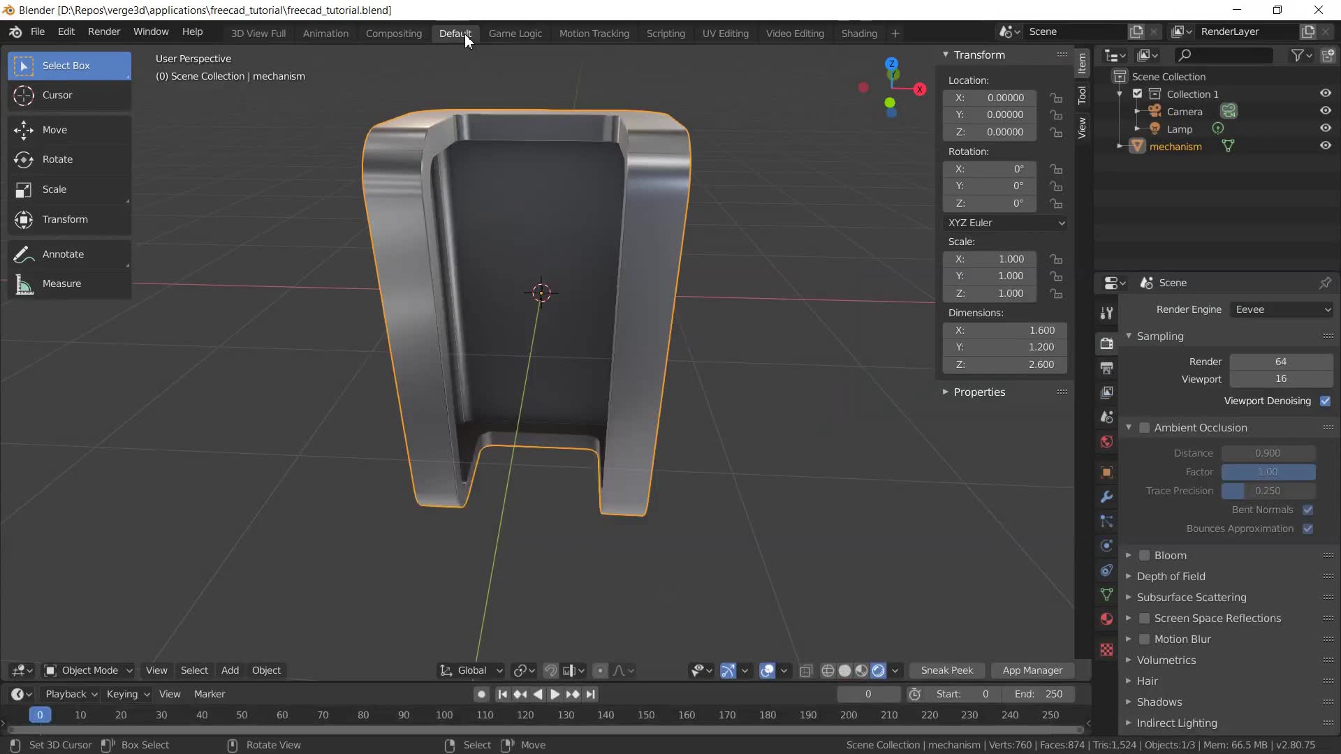 使用Verge3D，Blender和WebGL制作交互式参数化模型_哔哩哔哩_bilibili