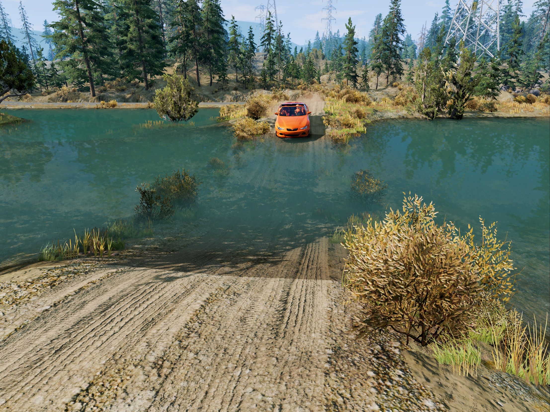 有路，只不过路在下面一点-BeamNG-TV-BeamNG-TV-哔哩哔哩视频