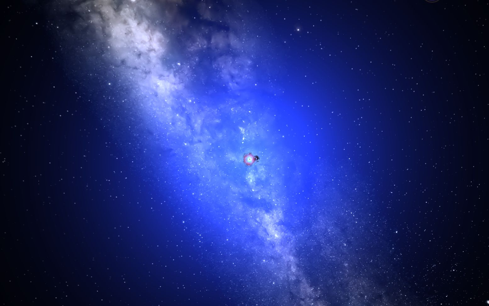 模拟最大质量恒星R136a1在太阳系2光年处爆炸（宇宙沙盘2）