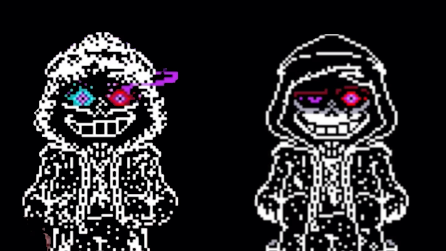 axe！sans vs dust！sans phase3