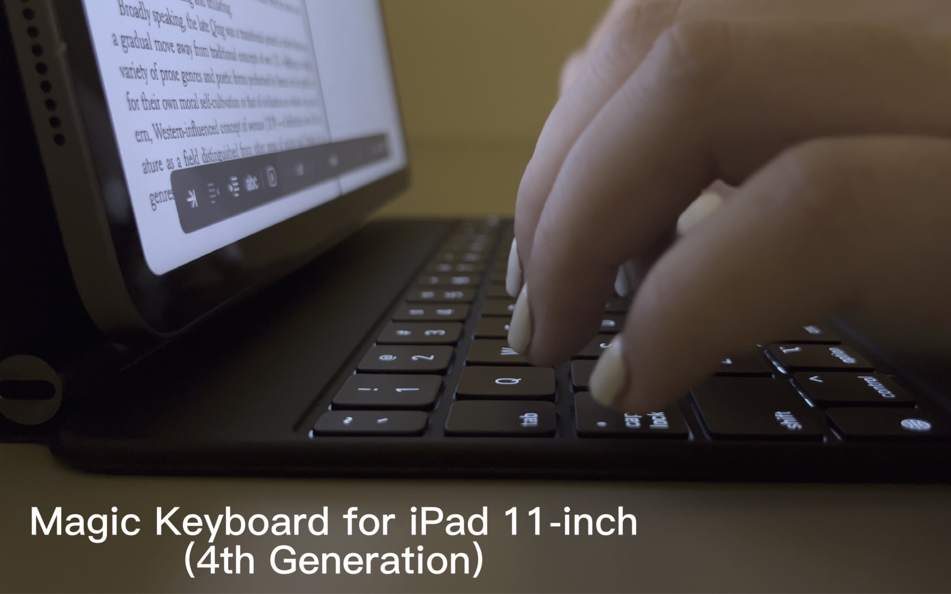 苹果蓝牙妙控键盘Magic Keyboard，iMac笔记本电脑外置无线键盘测评开箱