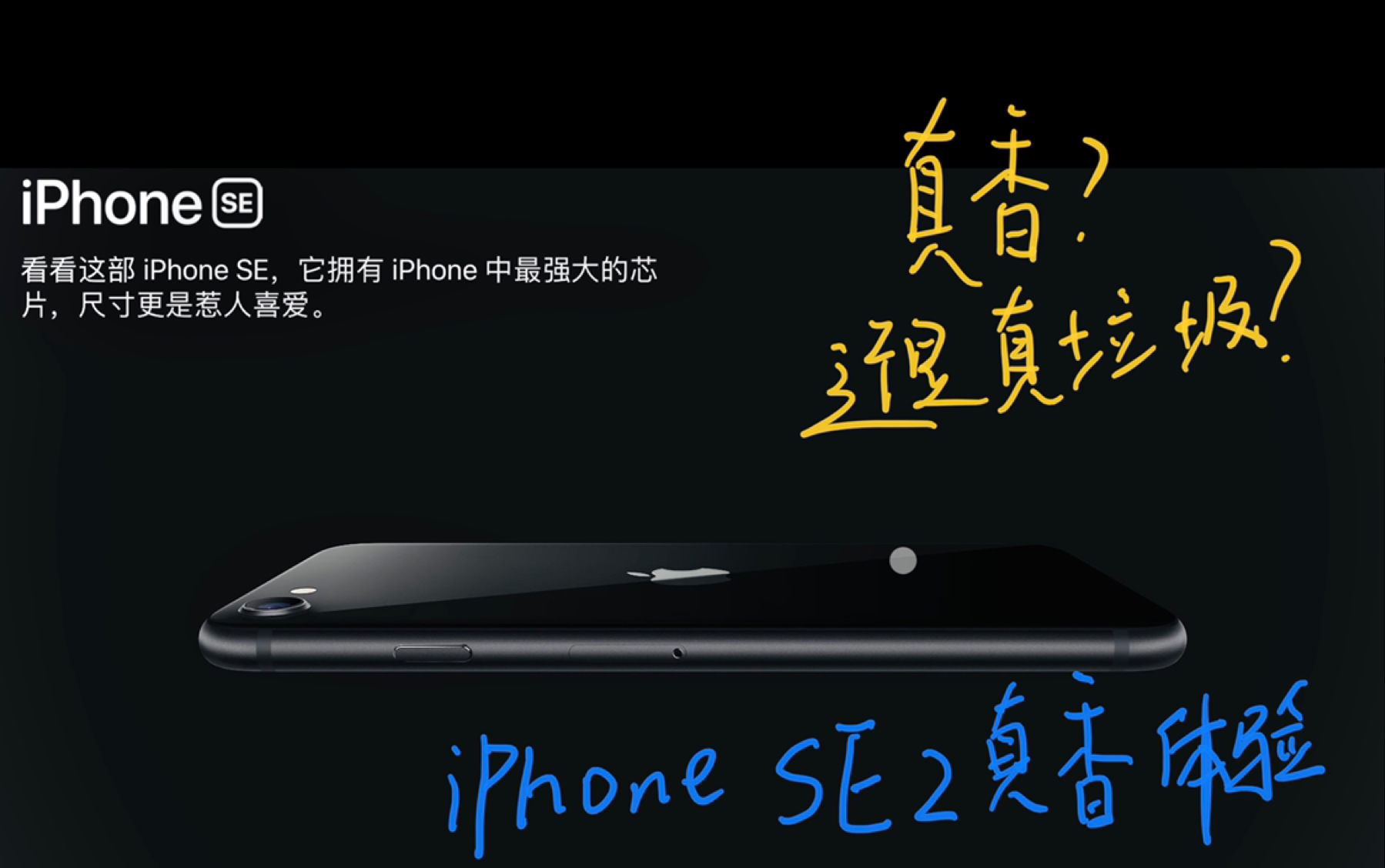 iPhoneSE2使用体验_哔哩哔哩_bilibili