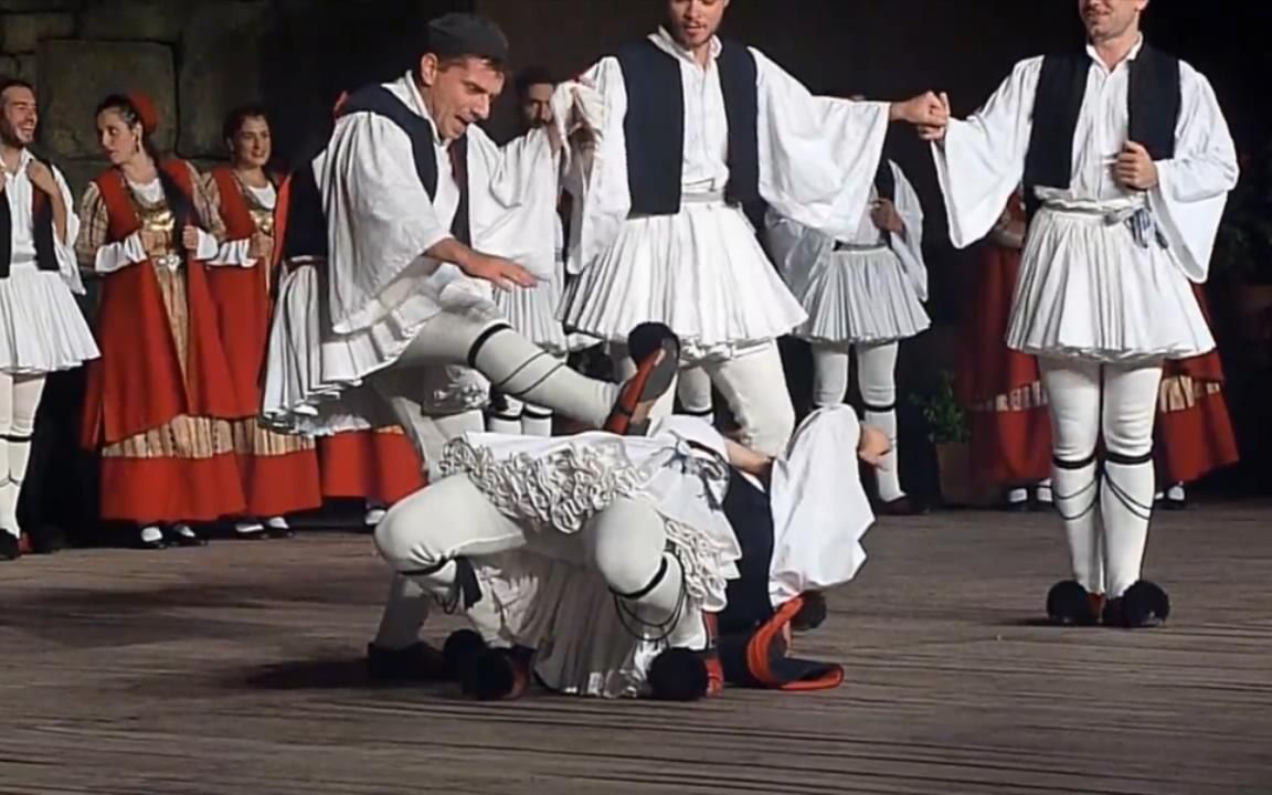 希腊传统舞蹈Tsamiko_哔哩哔哩_bilibili
