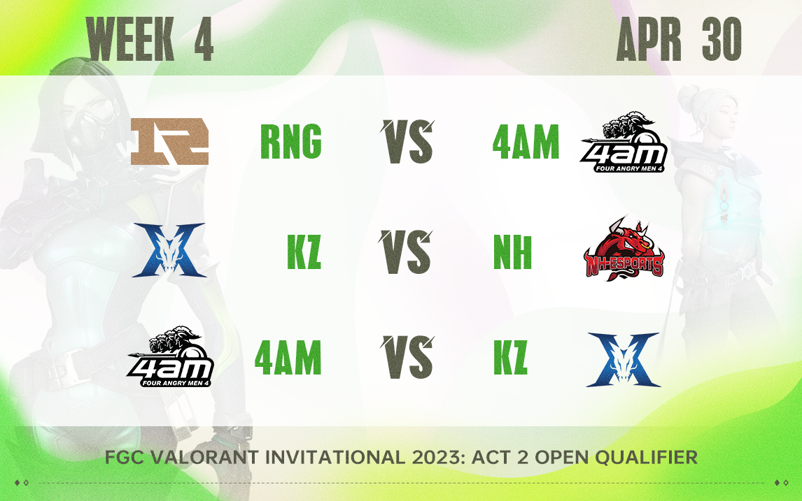 2023 FGC VALORANT 邀请赛: ACT 2 海选赛 第四周 Day6-无畏契约电竞-无畏契约电竞-哔哩哔哩视频