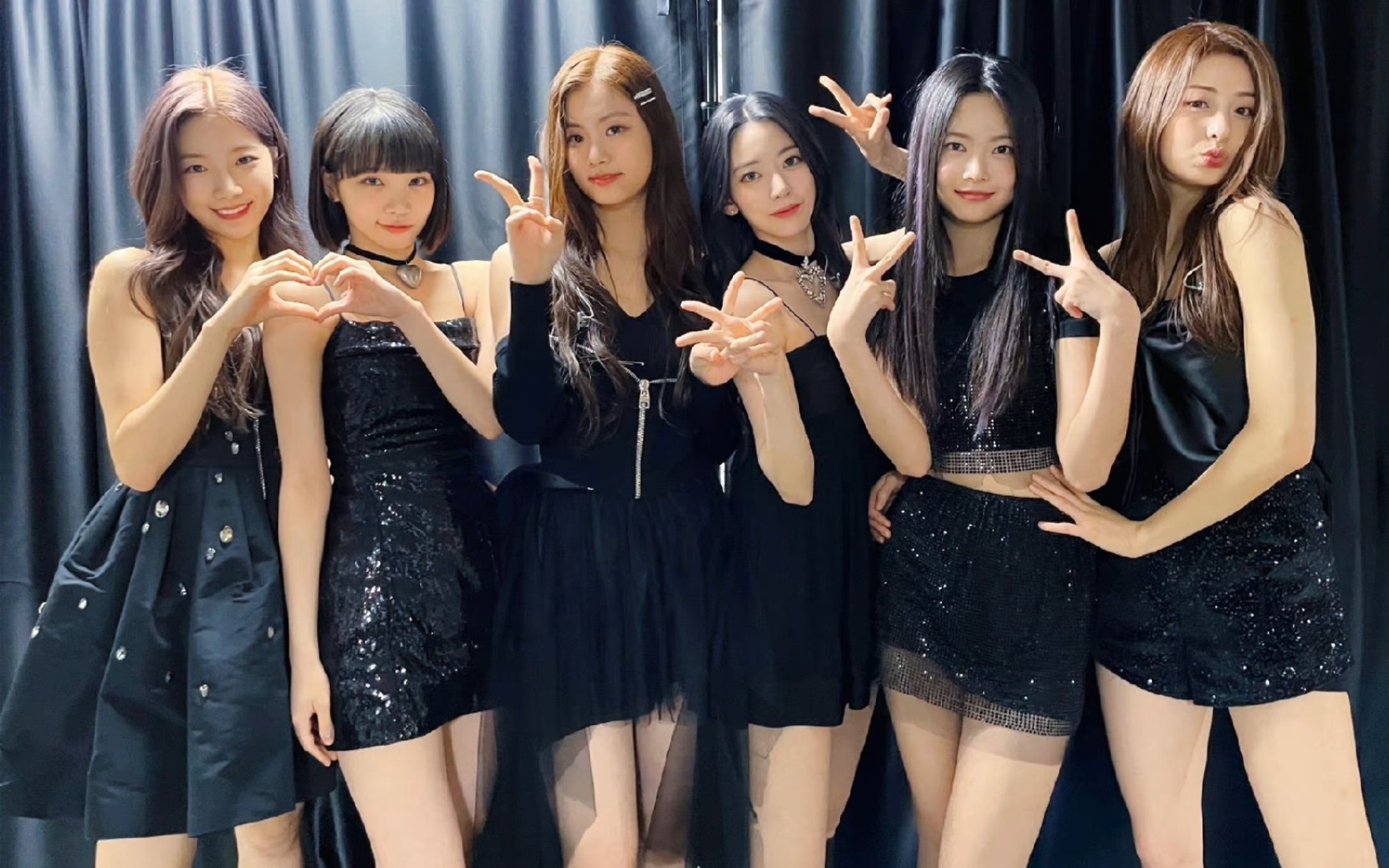 LESSERAFIM《FEARLESS》全体直拍 公开！美女跳的好辣！_哔哩哔哩_bilibili