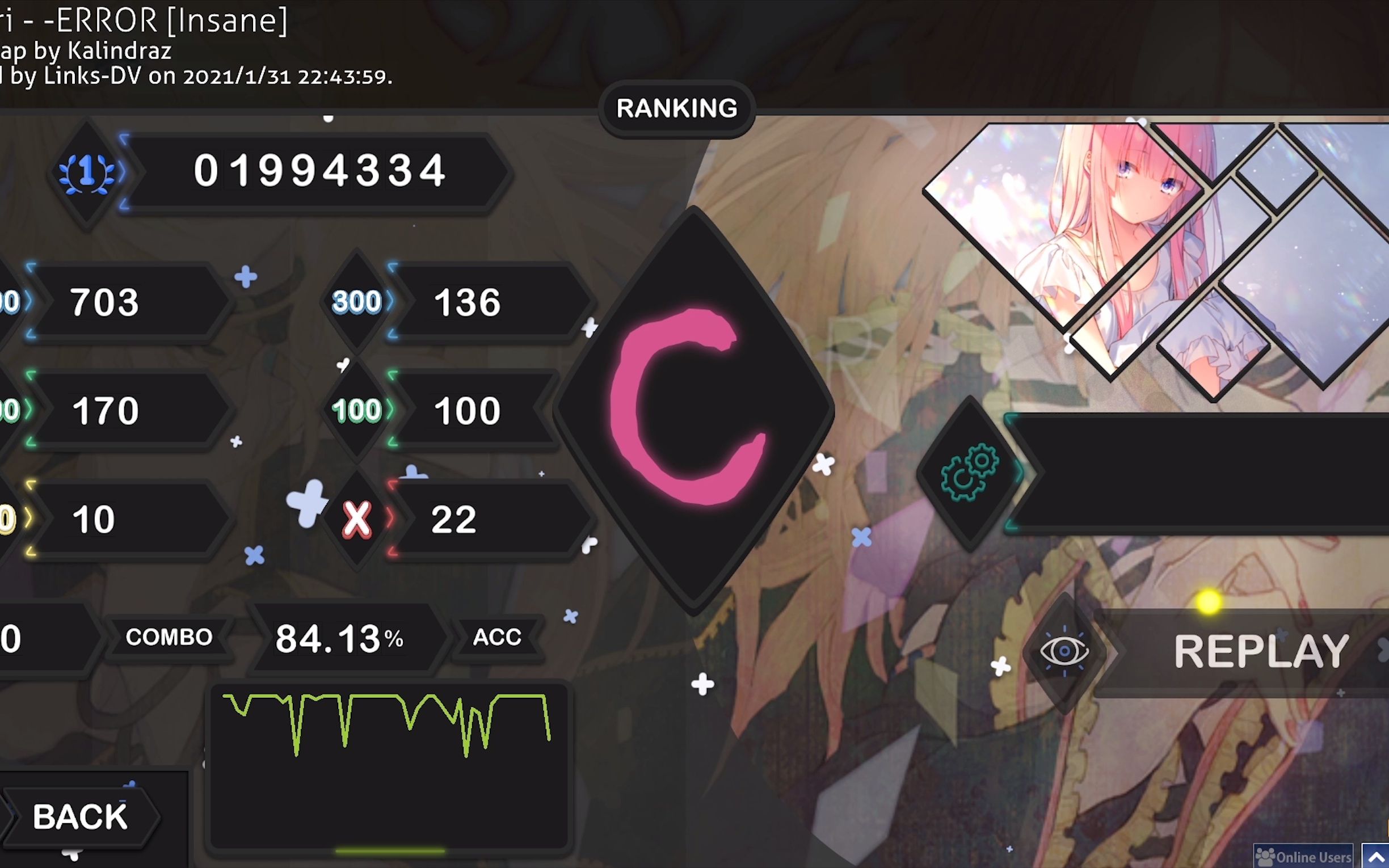 【osu！】萌新的4.81星ERROR_哔哩哔哩_bilibili