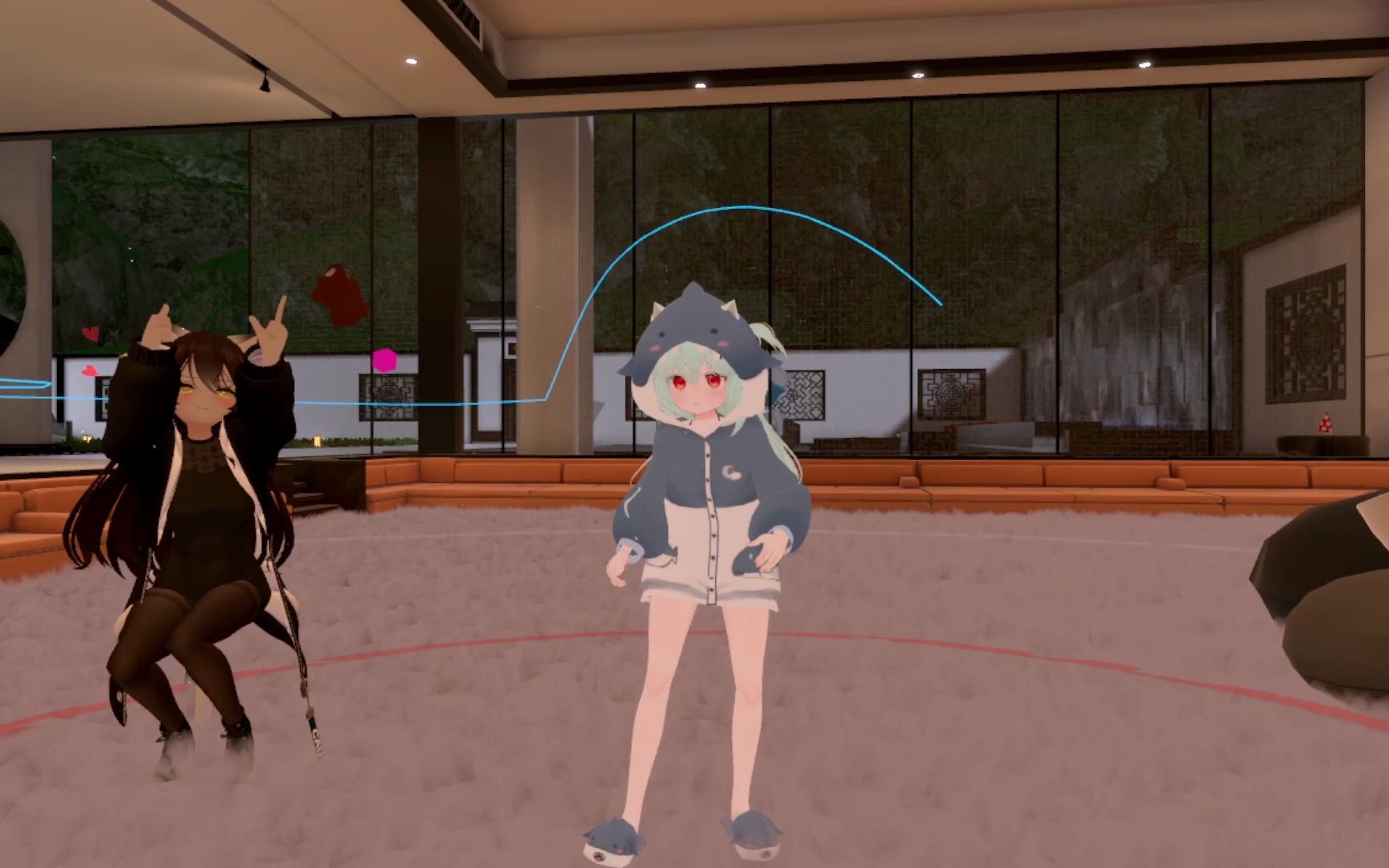 【slimevr】375块！性价比slimevr 6个 全身追踪动作测试_单机游戏热门视频