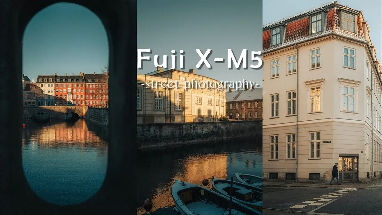 【第一人称视角扫街】富士X-M5 15-45套头POV街头摄影_哔哩哔哩_bilibili