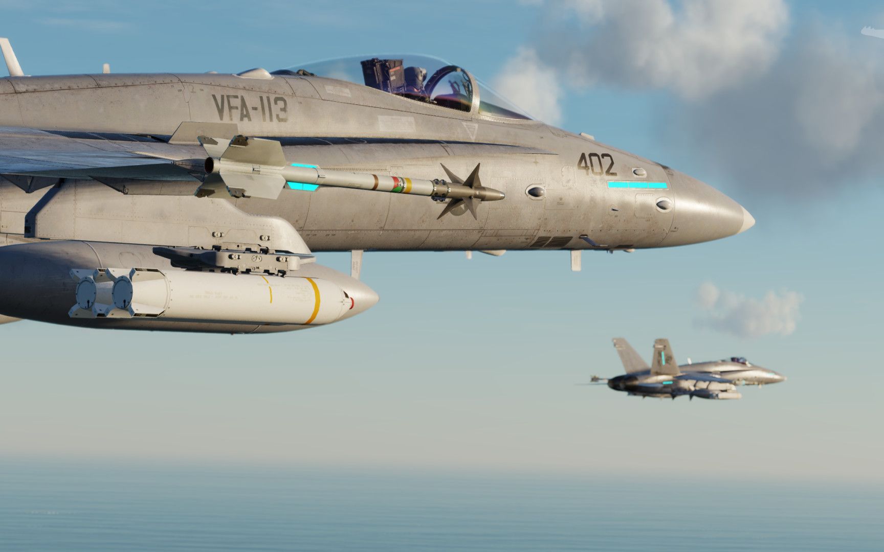 使用AimxyZ AIM模式进行F18头瞄校准