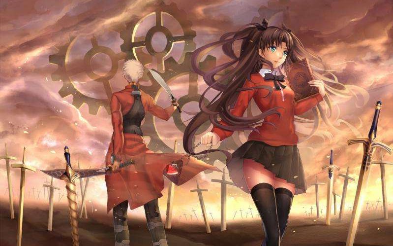 老外看Fate UBW第18集开黑版 红A动漫中第一次开ubw场景_哔哩哔哩_bilibili