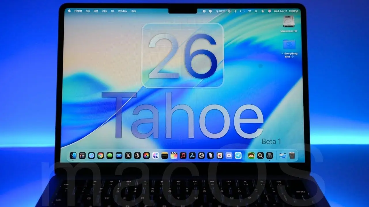 macOS 26 Tahoe Beta 1 已发布！- 有什么新功能？ | 作者： zollotech_哔哩哔哩_bilibili