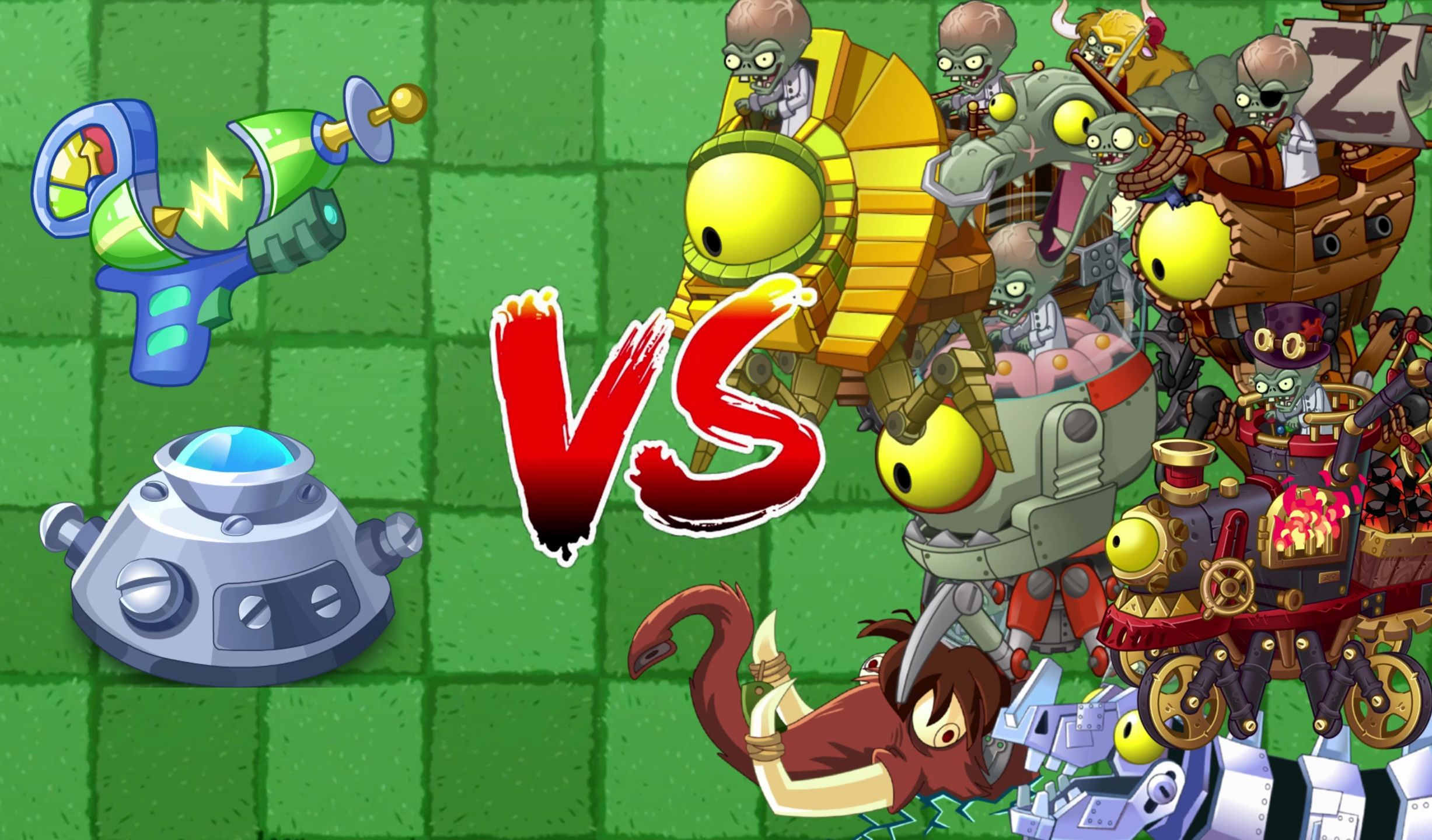 pvz2：一阶进化神器，挑战各世界的僵博，看看哪次运气最好？-兰古瑞萨der-兰古瑞萨der-哔哩哔哩视频