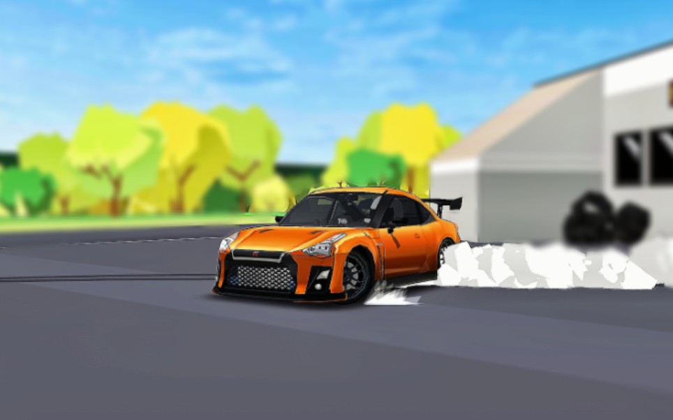 Nissan GT-R35 Orange by Gator_哔哩哔哩bilibili