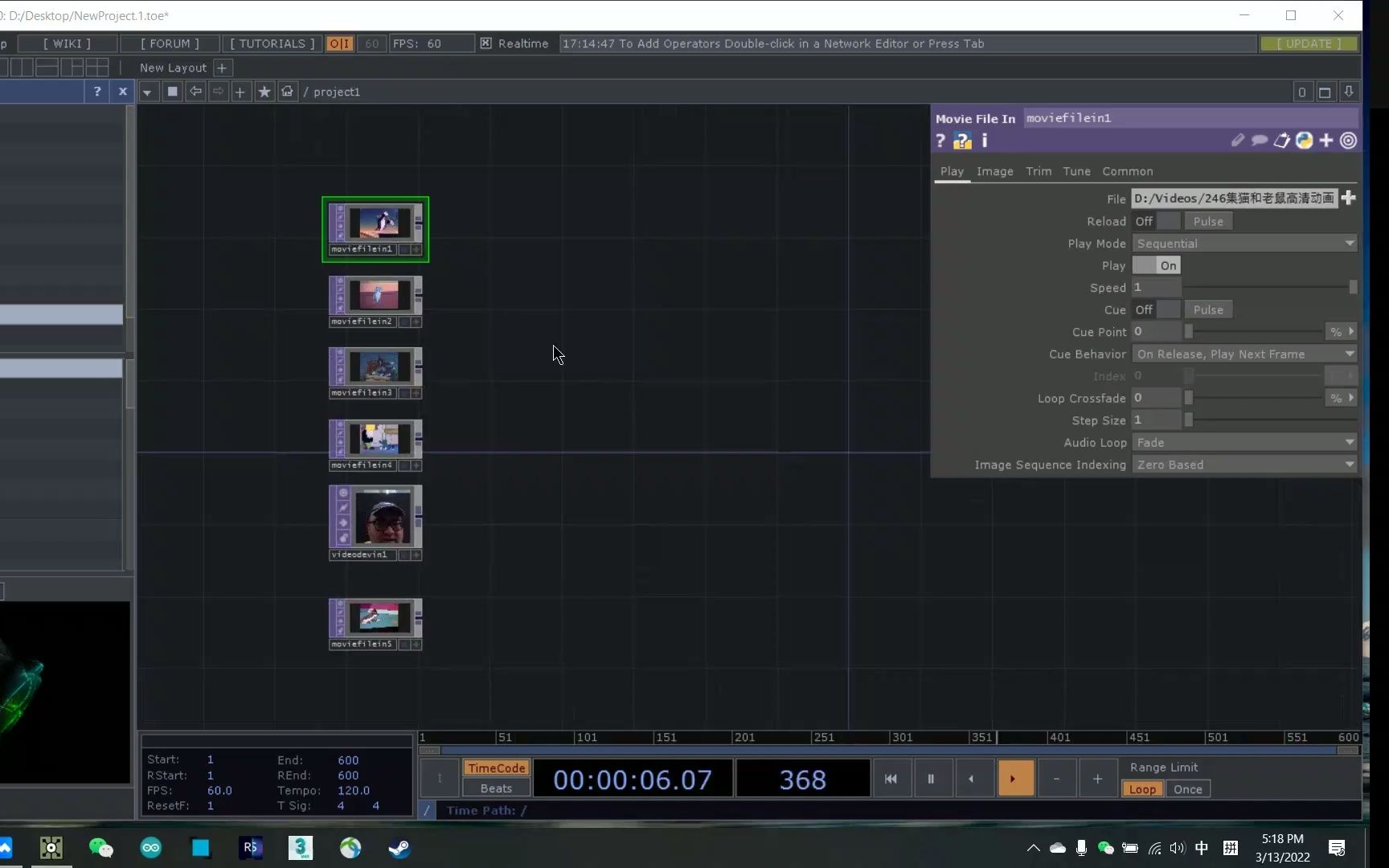 Touch Designer 基础课II，高级硬件交互_哔哩哔哩_bilibili