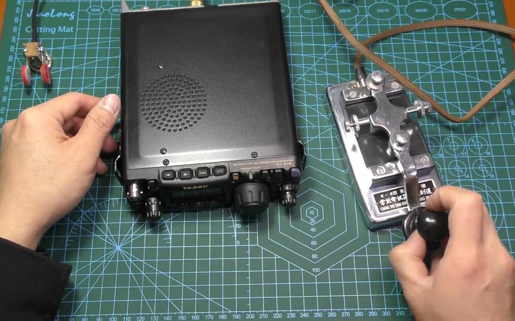 新入手的八重洲FT818功能体验，打开了隐藏功能功率可以增加这么多_哔哩哔哩_bilibili
