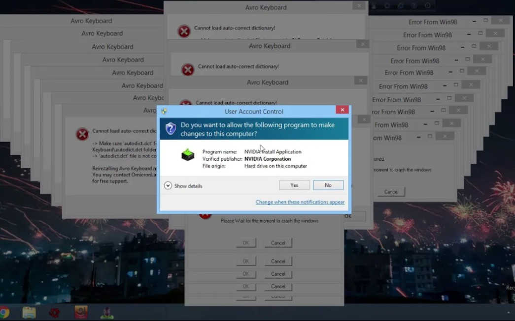 [720P60FPS]Windows 8.1 Crazy Error_哔哩哔哩_bilibili