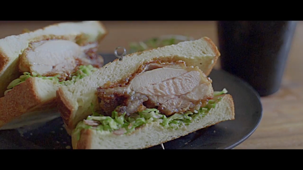 【搬运】鸡肉三明治(Japanese Food Music)CookingSounds_哔哩哔哩_bilibili