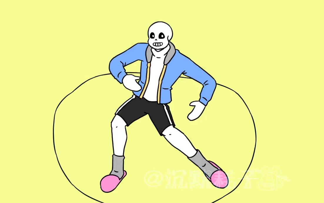 两只sans爱跳舞!_哔哩哔哩_bilibili