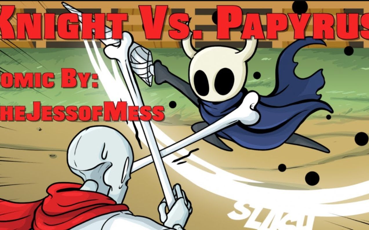 【Undertale漫配/中文字幕】第六集：Knight Vs. Papyrus（Hollowtale）_哔哩哔哩_bilibili
