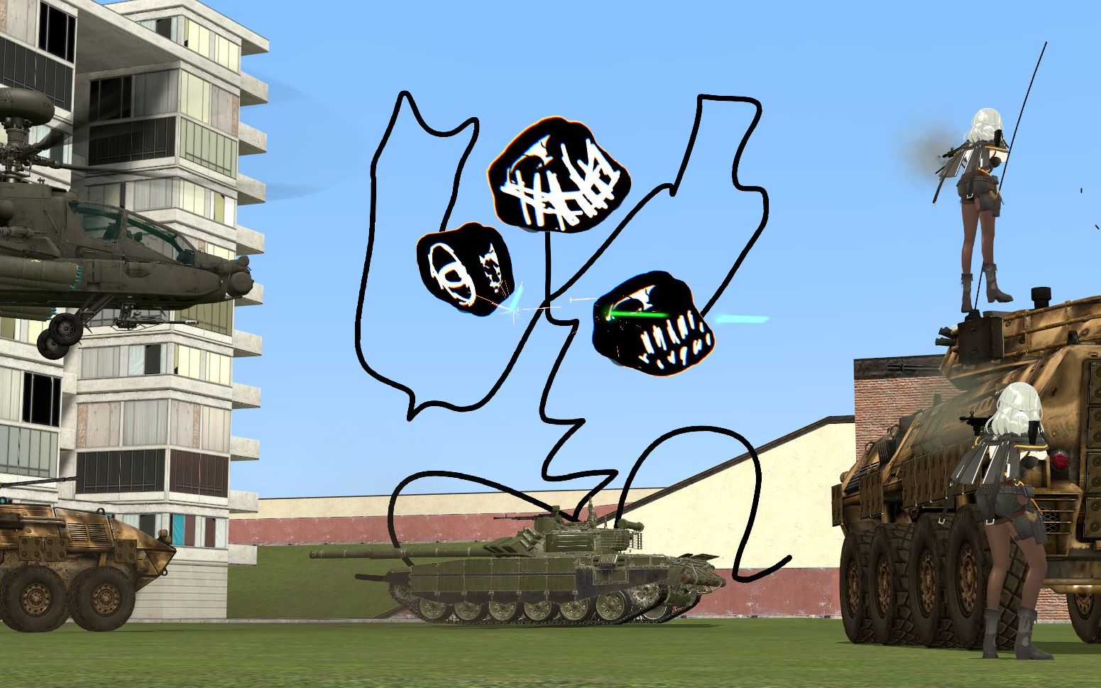 GMod [Trollge系列]事件NPC 展示与演示